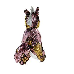 Goffa | Toys | Goffa Flip Sequin Unicorn Stuffed Animal Plush Pink Gold ...